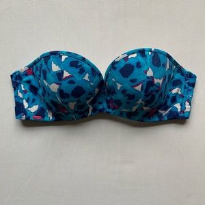 Panache | Swim | Cleo By Panache Suki Bandeau Floral Print Swim Top ...